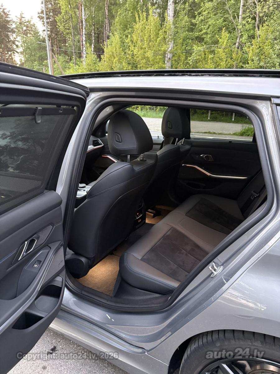 Grey BMW 3 Series 2023 in Tallinn, with an engine capacity of 2.00 L and mileage of 42 thousand km for 41990 €, photo 13 on AUTOMOTO.COM.LV