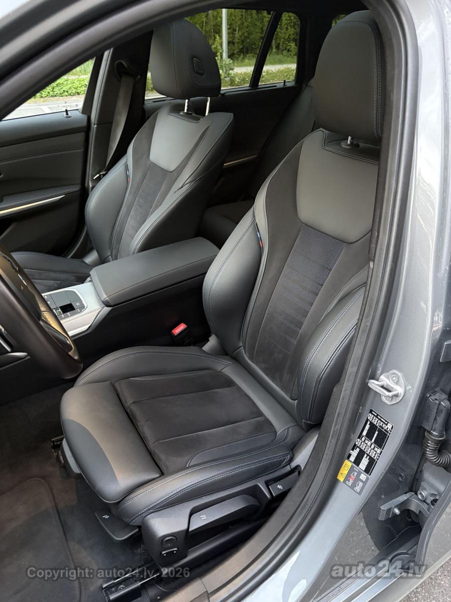 Grey BMW 3 Series 2023 in Tallinn, with an engine capacity of 2.00 L and mileage of 42 thousand km for 41990 €, photo 19 on AUTOMOTO.COM.LV