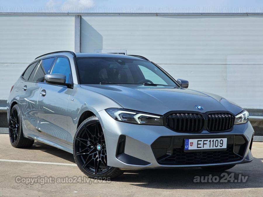 Pelēks BMW 3 Series 2024 Rīga, ar dzinēja tilpumu 2.00 L un nobraukumu 35 tūkst. km par 35900 €, foto 1 vietnē AUTOMOTO.COM.LV