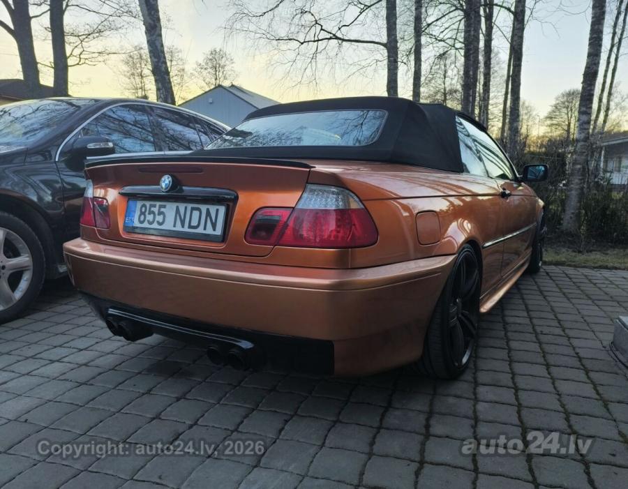 Orange BMW 3 Series 2001 in Tallinn, with an engine capacity of 2.50 L and mileage of 273 thousand km for 5990 €, photo 1 on AUTOMOTO.COM.LV