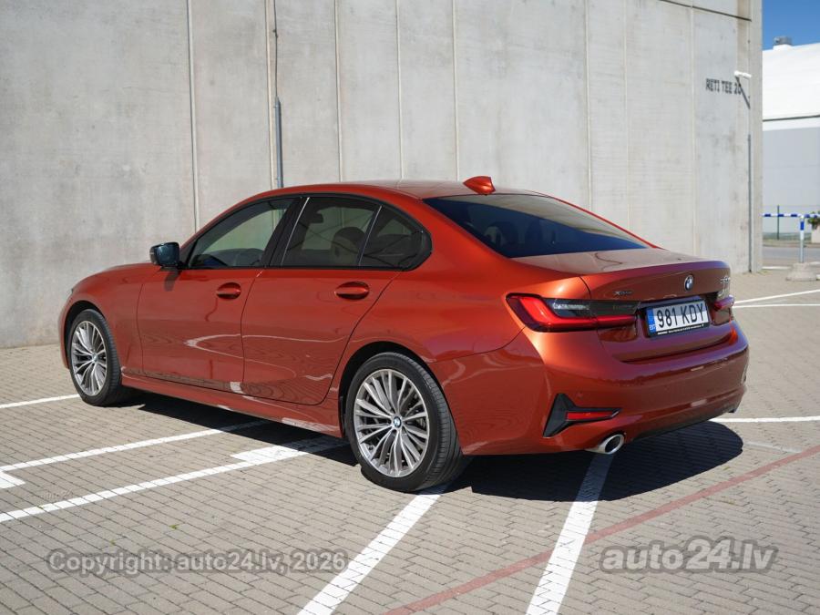 Orange BMW 3 Series 2019 in Tallinn, with an engine capacity of 2.00 L and mileage of 117 thousand km for 29900 €, photo 4 on AUTOMOTO.COM.LV