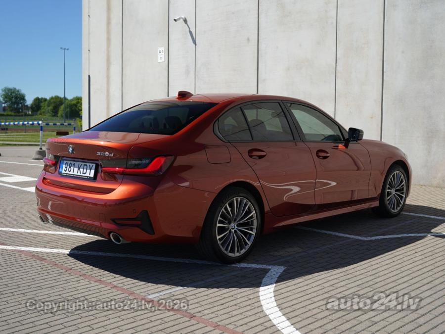 Orange BMW 3 Series 2019 in Tallinn, with an engine capacity of 2.00 L and mileage of 117 thousand km for 29900 €, photo 5 on AUTOMOTO.COM.LV