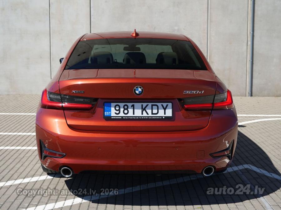 Orange BMW 3 Series 2019 in Tallinn, with an engine capacity of 2.00 L and mileage of 117 thousand km for 29900 €, photo 7 on AUTOMOTO.COM.LV