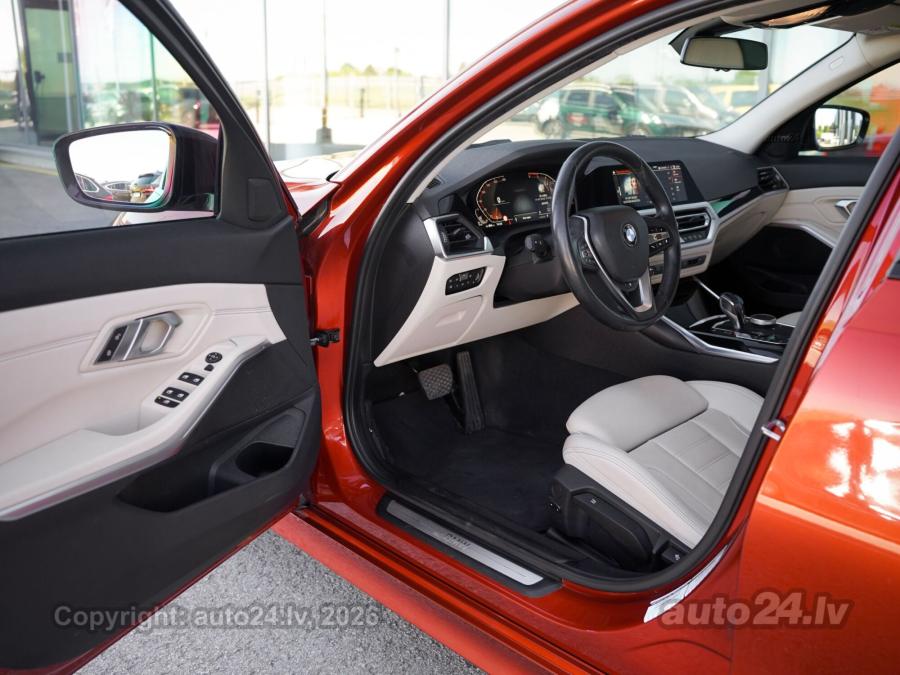 Orange BMW 3 Series 2019 in Tallinn, with an engine capacity of 2.00 L and mileage of 117 thousand km for 29900 €, photo 8 on AUTOMOTO.COM.LV