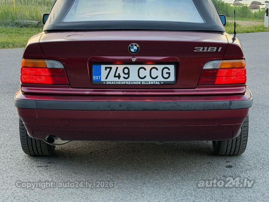 Sarkans BMW 3 Series 1996 Tallina, ar dzinēja tilpumu 1.80 L un nobraukumu 249 tūkst. km par 5500 €, foto 4 vietnē AUTOMOTO.COM.LV