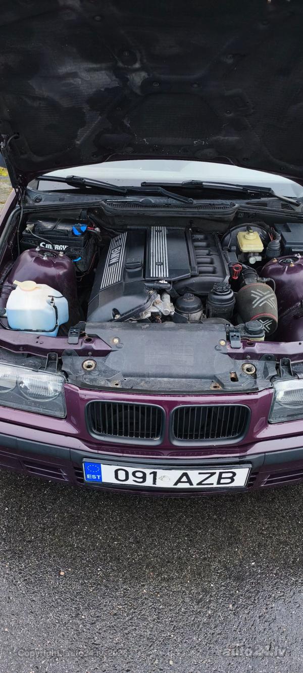 Sarkans BMW 3 Series 1995 Tallina, ar dzinēja tilpumu 2.80 L un nobraukumu 0 tūkst. km par 4000 €, foto 5 vietnē AUTOMOTO.COM.LV