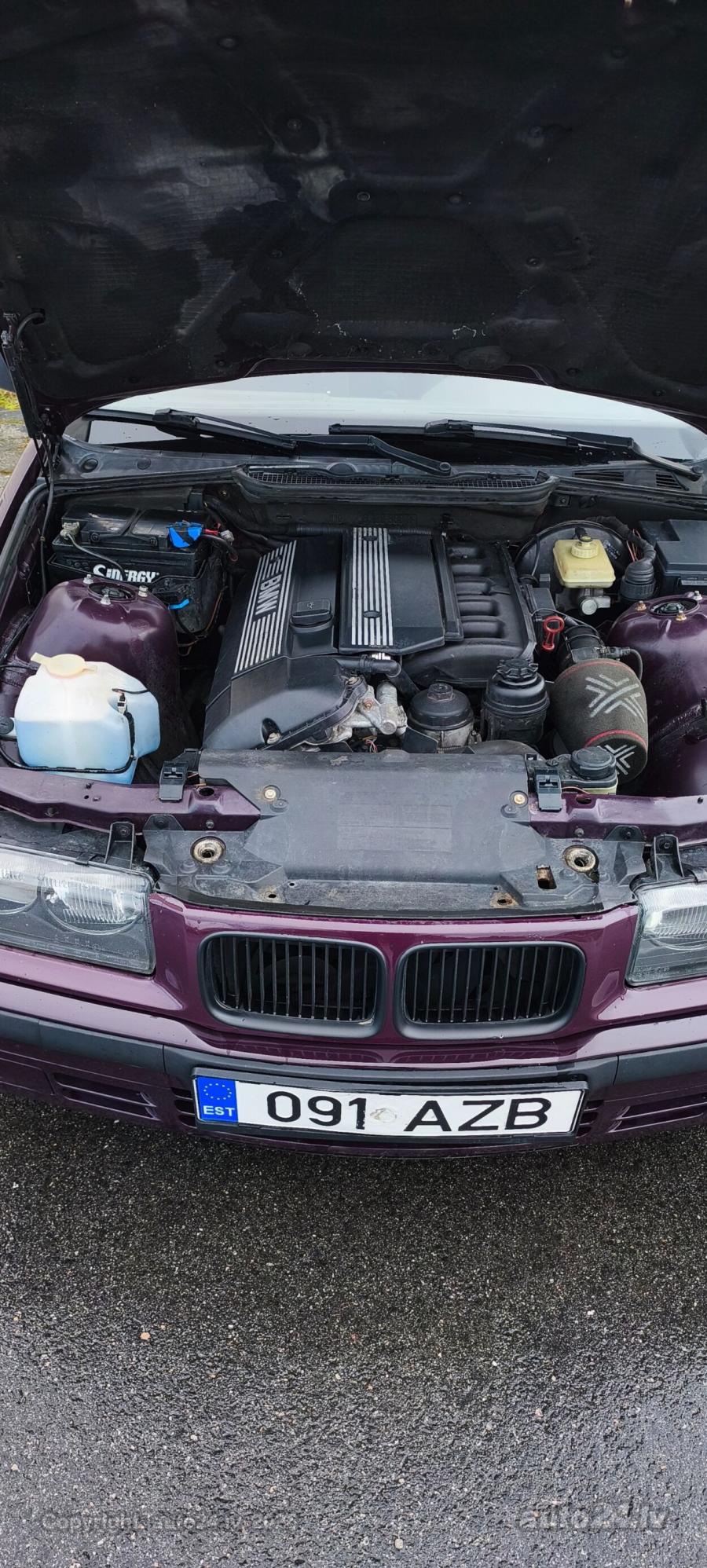 Sarkans BMW 3 Series 1995 Tallina, ar dzinēja tilpumu 2.80 L un nobraukumu 0 tūkst. km par 4000 €, foto 6 vietnē AUTOMOTO.COM.LV