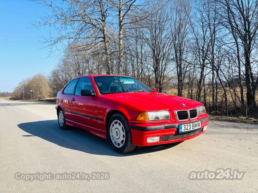 Red BMW 3 Series 1996 in Tallinn, with an engine capacity of 1.90 L and mileage of 187 thousand km for 3300 €, photo 6 on AUTOMOTO.COM.LV