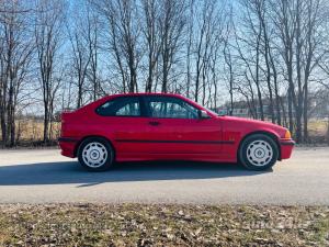 Red BMW 3 Series 1996 in Tallinn, with an engine capacity of 1.90 L and mileage of 187 thousand km for 3300 €, photo 7 on AUTOMOTO.COM.LV