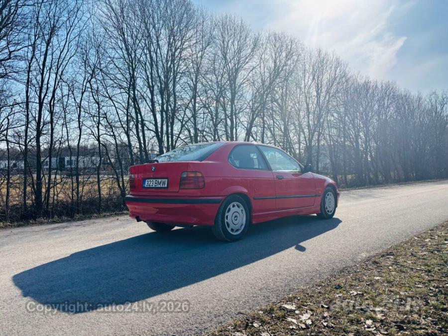 Red BMW 3 Series 1996 in Tallinn, with an engine capacity of 1.90 L and mileage of 187 thousand km for 3300 €, photo 9 on AUTOMOTO.COM.LV