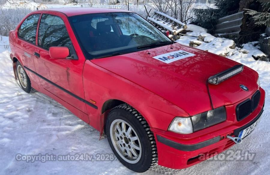 Red BMW 3 Series 1997 in Tallinn, with an engine capacity of 1.90 L and mileage of 237 thousand km for 4700 €, photo 2 on AUTOMOTO.COM.LV