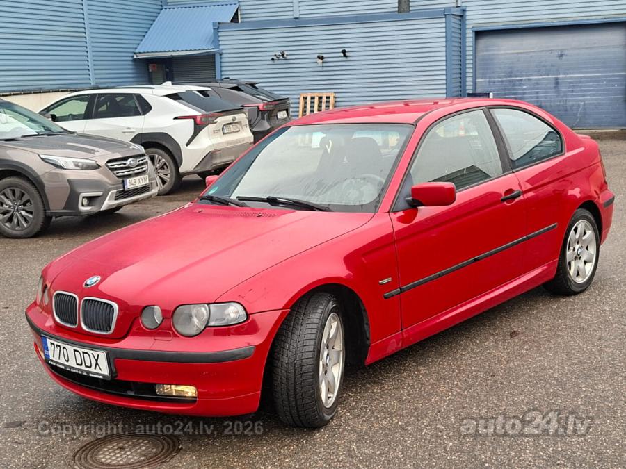 Sarkans BMW 3 Series 2003 Tallina, ar dzinēja tilpumu 2.00 L un nobraukumu 210 tūkst. km par 2900 €, foto 1 vietnē AUTOMOTO.COM.LV