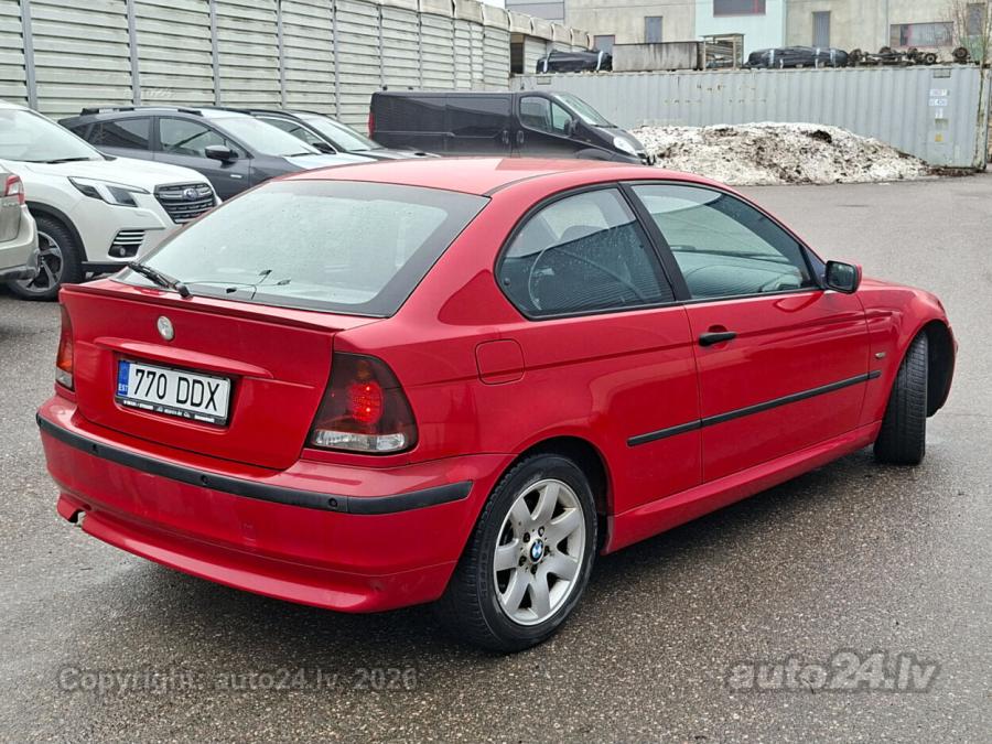 Sarkans BMW 3 Series 2003 Tallina, ar dzinēja tilpumu 2.00 L un nobraukumu 210 tūkst. km par 2900 €, foto 3 vietnē AUTOMOTO.COM.LV