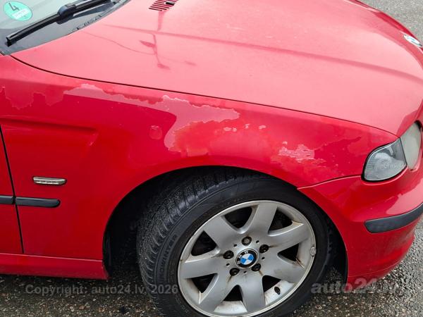 Sarkans BMW 3 Series 2003 Tallina, ar dzinēja tilpumu 2.00 L un nobraukumu 210 tūkst. km par 2900 €, foto 11 vietnē AUTOMOTO.COM.LV
