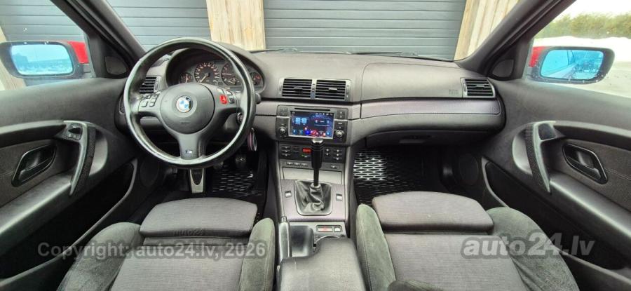 Red BMW 3 Series 2004 in Tallinn, with an engine capacity of 1.80 L and mileage of 211 thousand km for 3200 €, photo 9 on AUTOMOTO.COM.LV