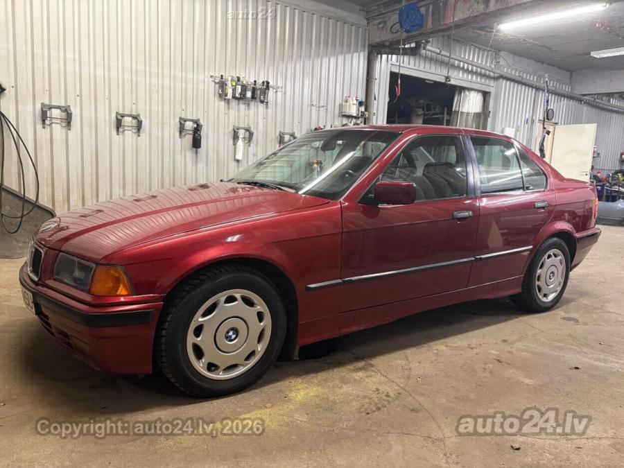 Red BMW 3 Series 1991 in Tallinn, with an engine capacity of 1.80 L and mileage of 0 thousand km for 4000 €, photo 1 on AUTOMOTO.COM.LV