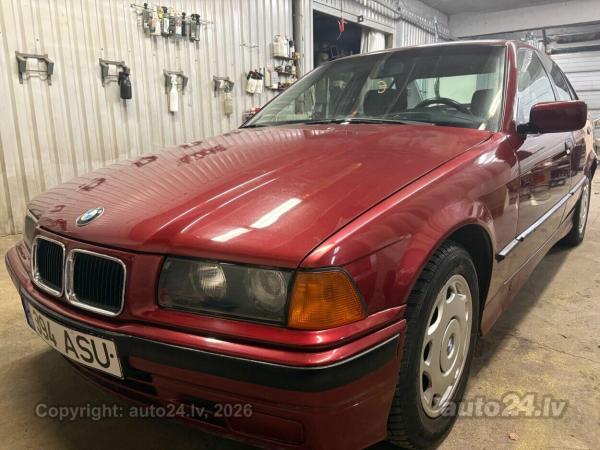 Sarkans BMW 3 Series 1991 Tallina, ar dzinēja tilpumu 1.80 L un nobraukumu 0 tūkst. km par 4000 €, foto 2 vietnē AUTOMOTO.COM.LV