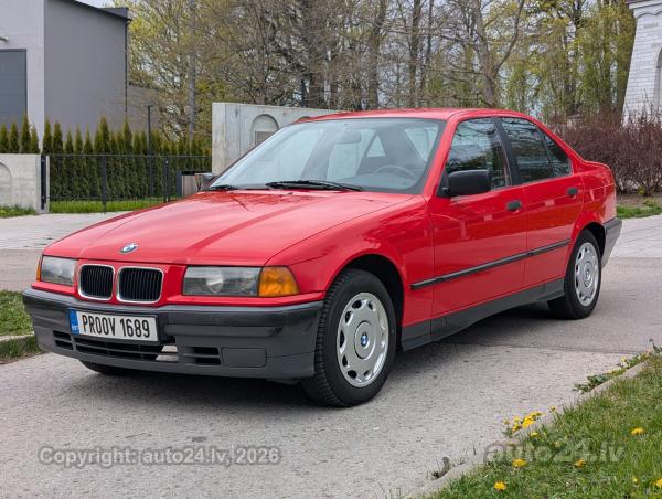 Sarkans BMW 3 Series 1992 Tallina, ar dzinēja tilpumu 0.00 L un nobraukumu 135 tūkst. km par 4400 €, foto 1 vietnē AUTOMOTO.COM.LV