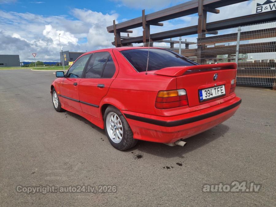 Красный БМВ 3 Серия 1992 в Тарту, объемом двигателя 1.80 л и пробегом 0 тыс. км за 2990 €, фото 3 на AUTOMOTO.COM.LV