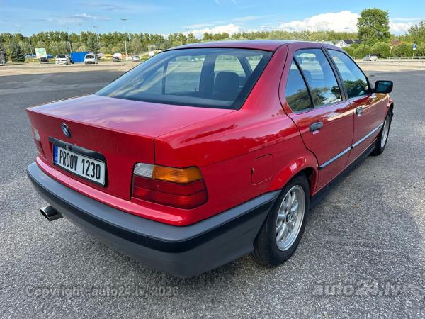Red BMW 3 Series 1992 in Tartu, with an engine capacity of 1.80 L and mileage of 0 thousand km for 3850 €, photo 5 on AUTOMOTO.COM.LV