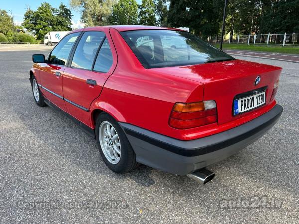 Red BMW 3 Series 1992 in Tartu, with an engine capacity of 1.80 L and mileage of 0 thousand km for 3850 €, photo 7 on AUTOMOTO.COM.LV