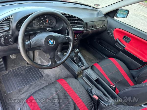Red BMW 3 Series 1992 in Tartu, with an engine capacity of 1.80 L and mileage of 0 thousand km for 3850 €, photo 10 on AUTOMOTO.COM.LV