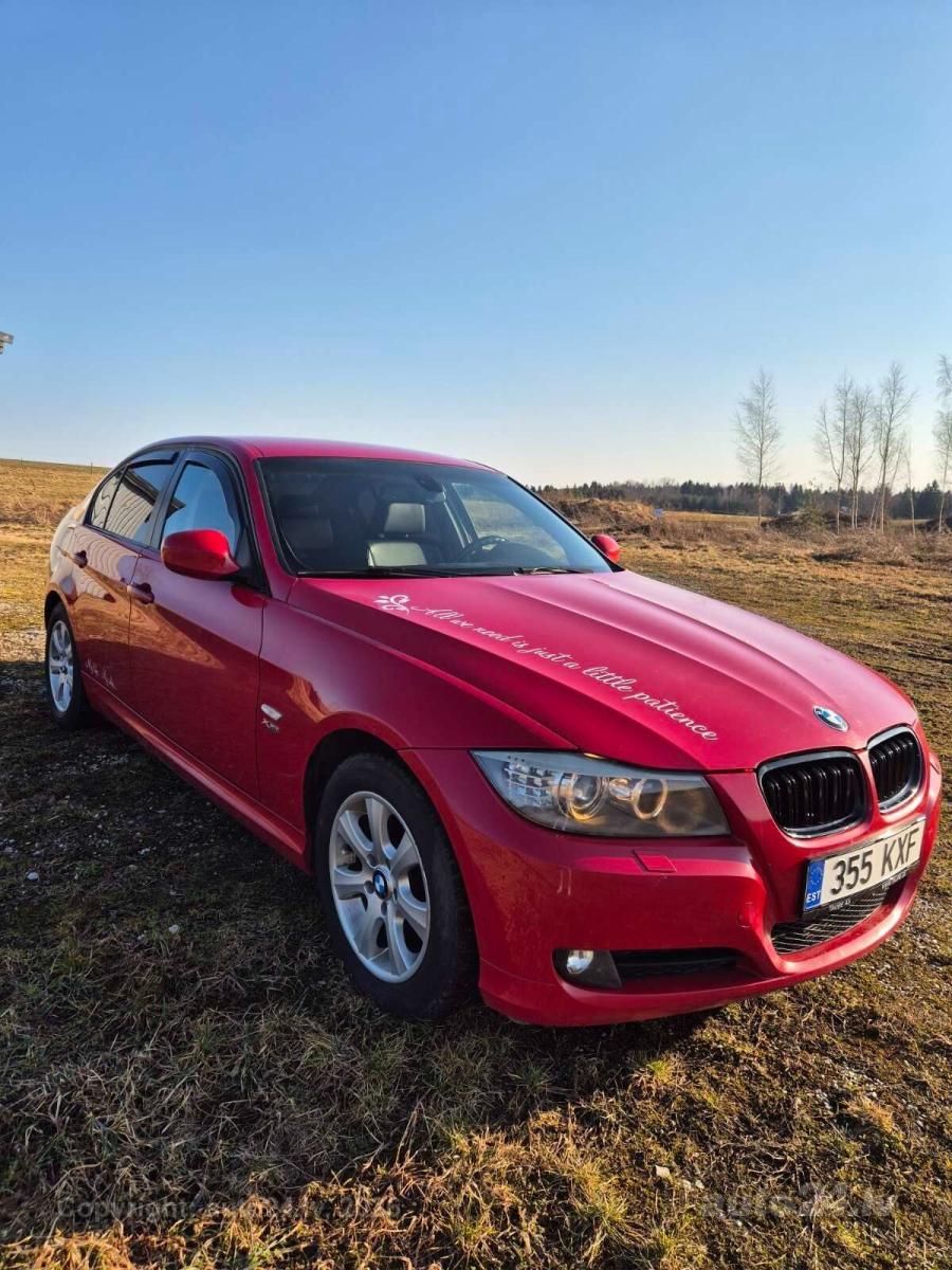 Red BMW 3 Series 2010 in Paide, with an engine capacity of 2.00 L and mileage of 344 thousand km for 7600 €, photo 1 on AUTOMOTO.COM.LV
