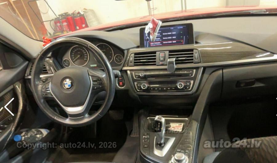 Red BMW 3 Series 2012 in Tartu, with an engine capacity of 2.00 L and mileage of 190 thousand km for 11990 €, photo 5 on AUTOMOTO.COM.LV