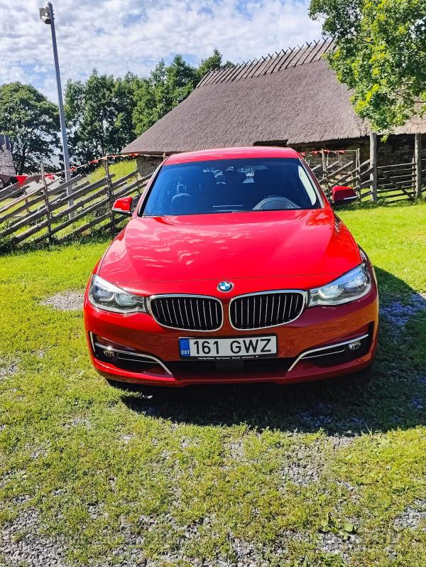 Red BMW 3 Series 2018 in Tallinn, with an engine capacity of 2.00 L and mileage of 91 thousand km for 23000 €, photo 3 on AUTOMOTO.COM.LV