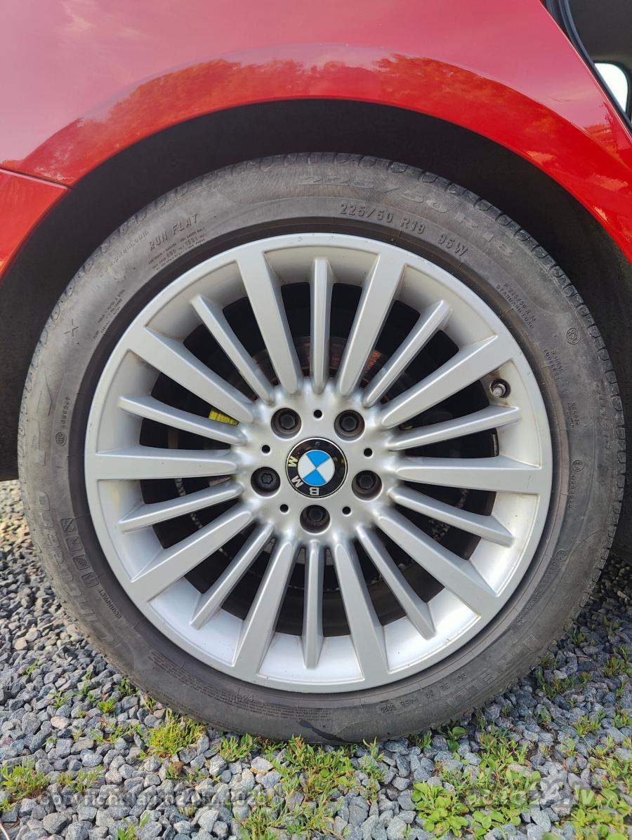 Red BMW 3 Series 2018 in Tallinn, with an engine capacity of 2.00 L and mileage of 91 thousand km for 23000 €, photo 11 on AUTOMOTO.COM.LV