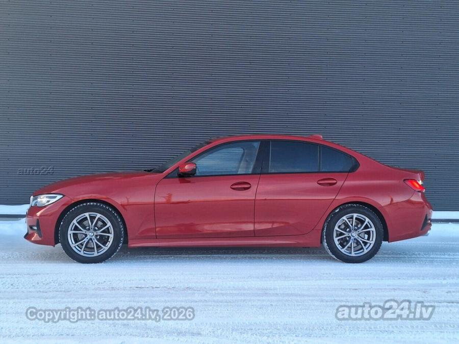 Red BMW 3 Series 2020 in Tallinn, with an engine capacity of 2.00 L and mileage of 142 thousand km for 22900 €, photo 3 on AUTOMOTO.COM.LV