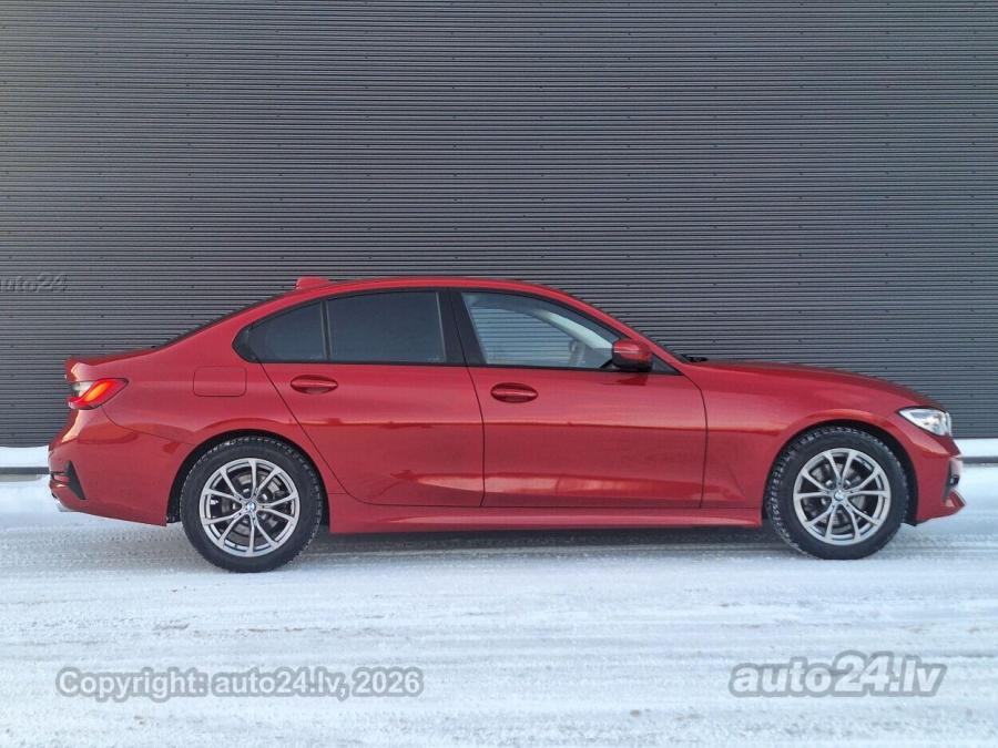 Red BMW 3 Series 2020 in Tallinn, with an engine capacity of 2.00 L and mileage of 142 thousand km for 22900 €, photo 4 on AUTOMOTO.COM.LV