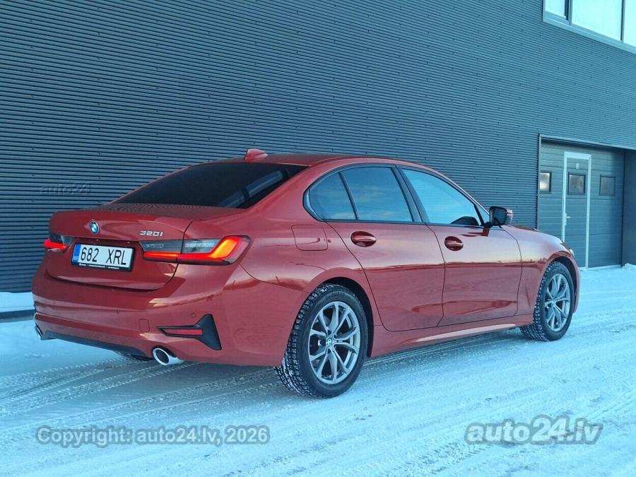 Red BMW 3 Series 2020 in Tallinn, with an engine capacity of 2.00 L and mileage of 142 thousand km for 22900 €, photo 6 on AUTOMOTO.COM.LV