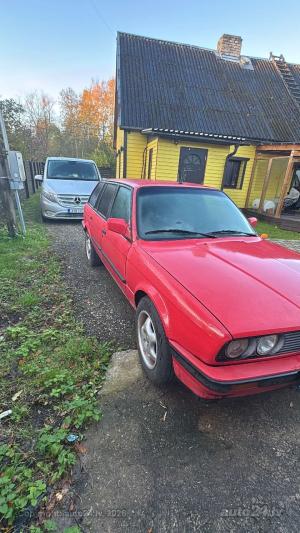 Red BMW 3 Series 1992 in Tallinn, with an engine capacity of 1.80 L and mileage of 0 thousand km for 3500 €, photo 2 on AUTOMOTO.COM.LV