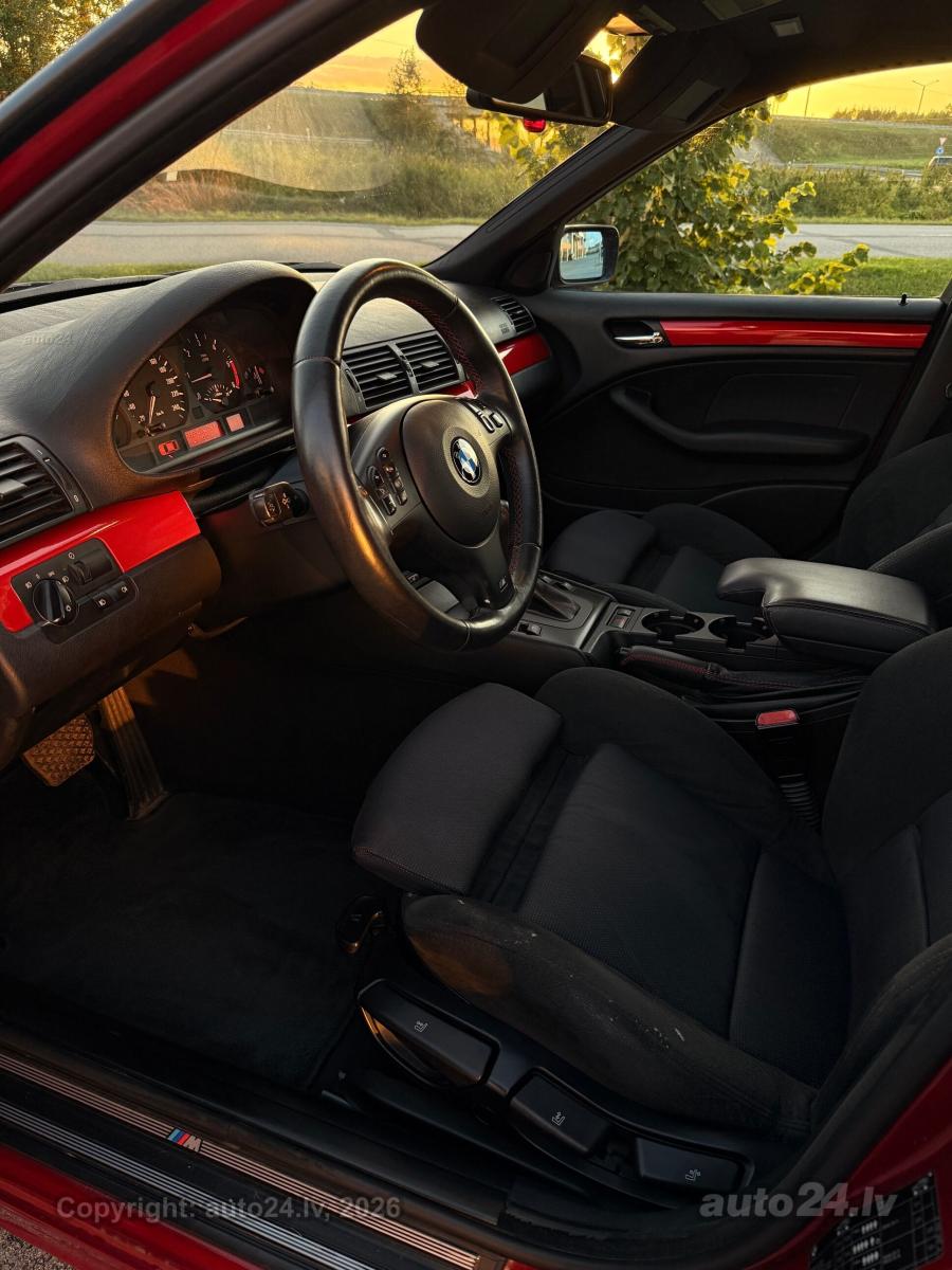 Red BMW 3 Series 2003 in Tallinn, with an engine capacity of 3.00 L and mileage of 439 thousand km for 4200 €, photo 9 on AUTOMOTO.COM.LV