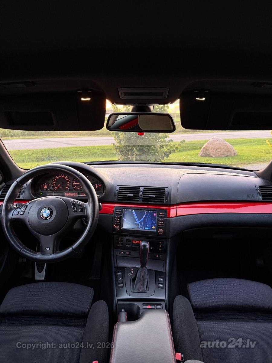Red BMW 3 Series 2003 in Tallinn, with an engine capacity of 3.00 L and mileage of 439 thousand km for 4200 €, photo 15 on AUTOMOTO.COM.LV