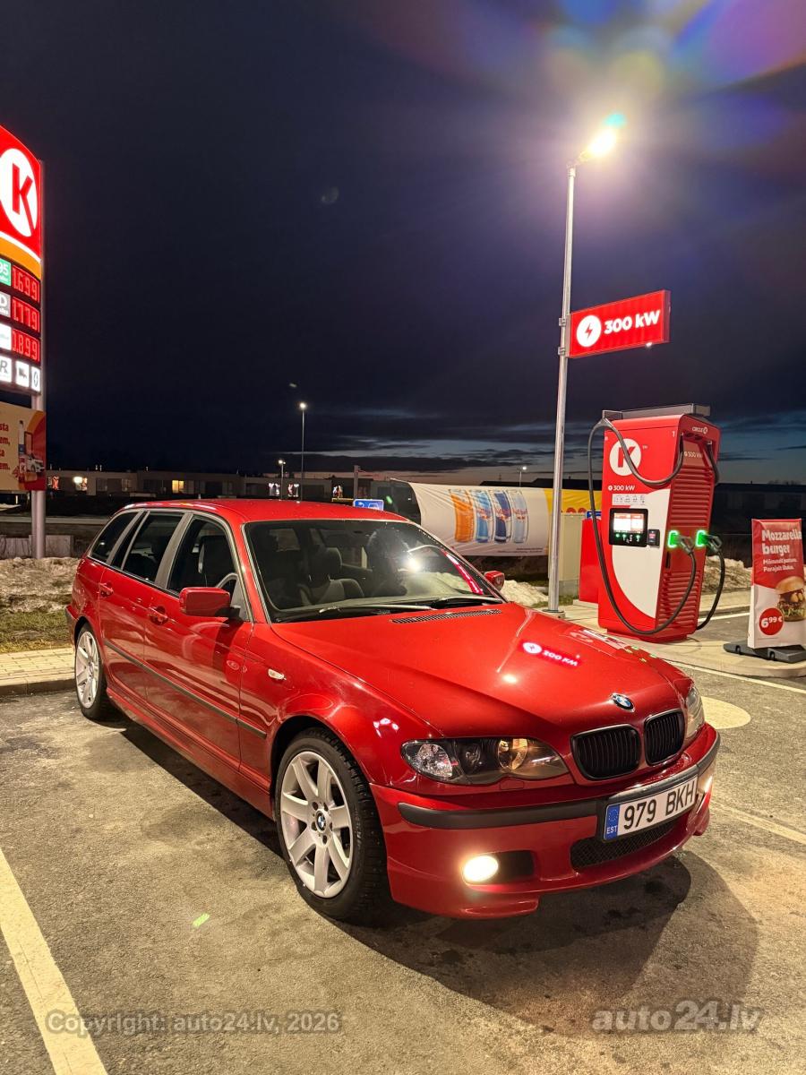 Red BMW 3 Series 2003 in Tallinn, with an engine capacity of 3.00 L and mileage of 439 thousand km for 4200 €, photo 17 on AUTOMOTO.COM.LV