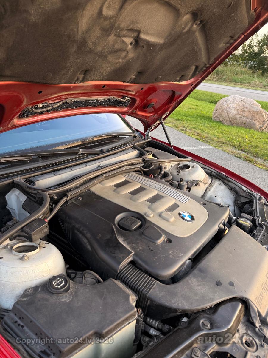 Red BMW 3 Series 2003 in Tallinn, with an engine capacity of 3.00 L and mileage of 439 thousand km for 4200 €, photo 18 on AUTOMOTO.COM.LV