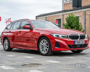 Red BMW 3 Series 2022 in Tallinn, with an engine capacity of 2.00 L and mileage of 117 thousand km for 26990 €, photo  on AUTOMOTO.COM.LV