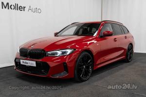 Sarkans BMW 3 Series 2024 Tallina, ar dzinēja tilpumu 2.00 L un nobraukumu 34 tūkst. km par 40990 €, foto  vietnē AUTOMOTO.COM.LV
