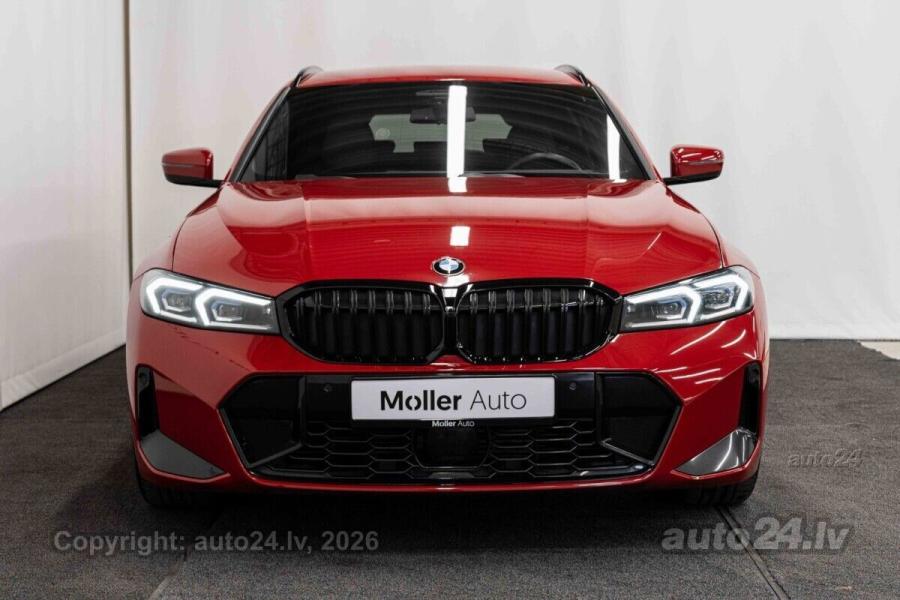 Red BMW 3 Series 2024 in Tallinn, with an engine capacity of 2.00 L and mileage of 34 thousand km for 40990 €, photo 3 on AUTOMOTO.COM.LV