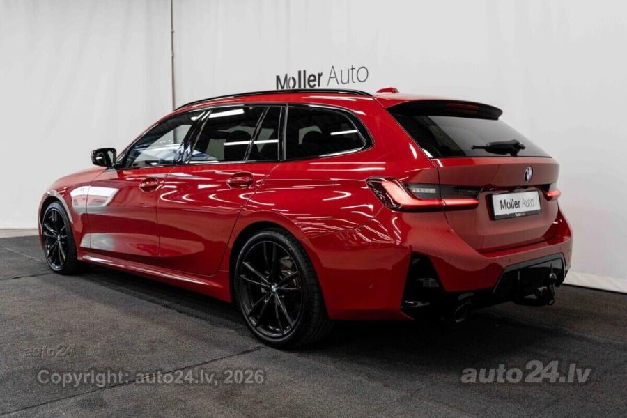 Red BMW 3 Series 2024 in Tallinn, with an engine capacity of 2.00 L and mileage of 34 thousand km for 40990 €, photo 4 on AUTOMOTO.COM.LV