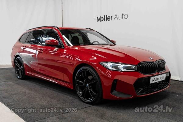 Red BMW 3 Series 2024 in Tallinn, with an engine capacity of 2.00 L and mileage of 34 thousand km for 40990 €, photo 4 on AUTOMOTO.COM.LV