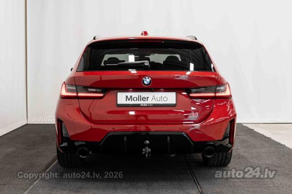 Red BMW 3 Series 2024 in Tallinn, with an engine capacity of 2.00 L and mileage of 34 thousand km for 40990 €, photo 6 on AUTOMOTO.COM.LV