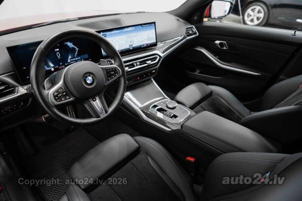 Red BMW 3 Series 2024 in Tallinn, with an engine capacity of 2.00 L and mileage of 34 thousand km for 40990 €, photo 8 on AUTOMOTO.COM.LV