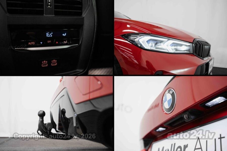 Red BMW 3 Series 2024 in Tallinn, with an engine capacity of 2.00 L and mileage of 34 thousand km for 40990 €, photo 16 on AUTOMOTO.COM.LV