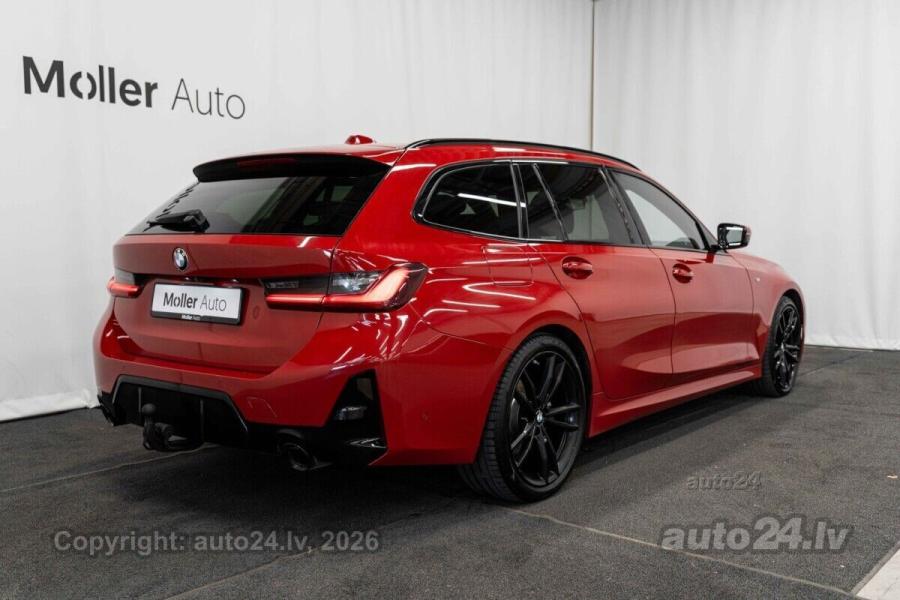 Red BMW 3 Series 2024 in Tallinn, with an engine capacity of 2.00 L and mileage of 114 thousand km for 37900 €, photo 5 on AUTOMOTO.COM.LV