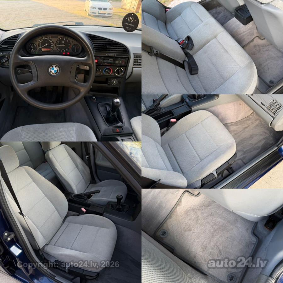 BMW 3 Series 1991 in Viljandi, with an engine capacity of 2.00 L and mileage of 162 thousand km for 2990 €, photo 13 on AUTOMOTO.COM.LV