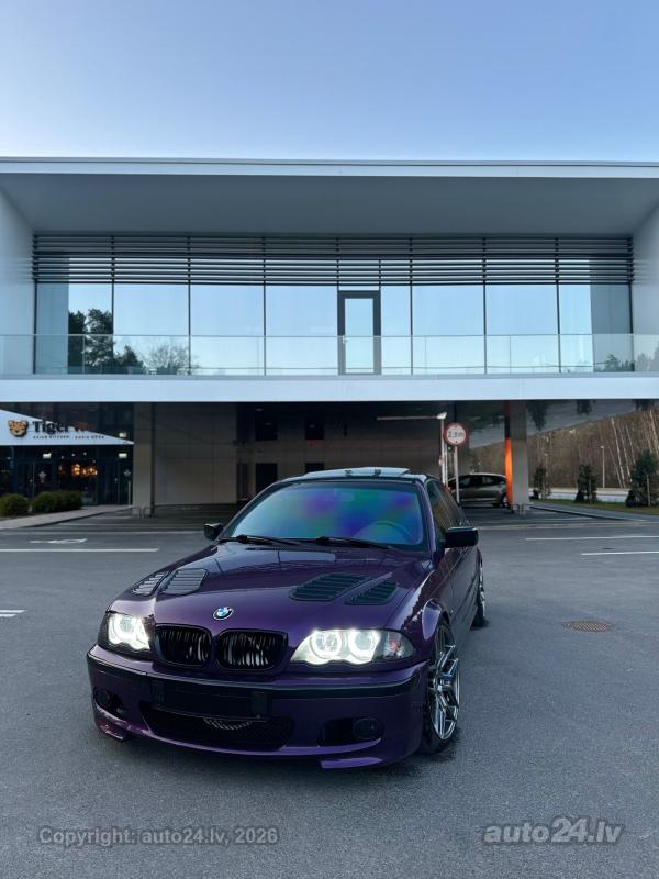 Violet BMW 3 Series 1999 in Tallinn, with an engine capacity of 2.80 L and mileage of 377 thousand km for 8199 €, photo 1 on AUTOMOTO.COM.LV