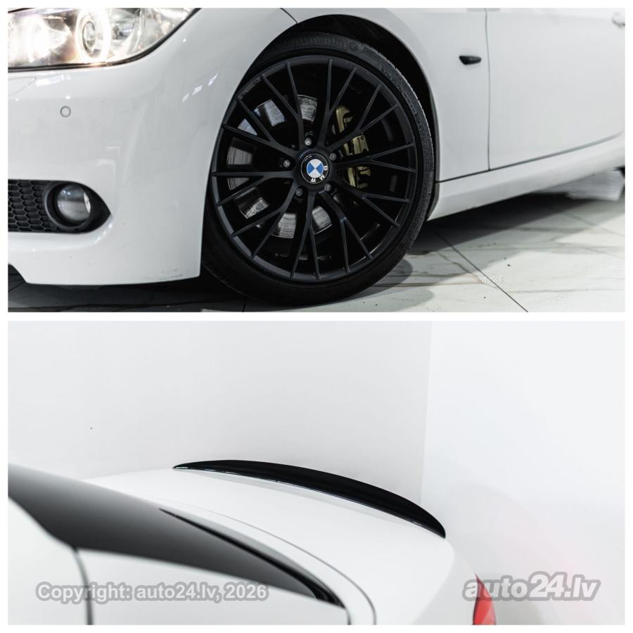 White BMW 3 Series 2008 in Tallinn, with an engine capacity of 3.00 L and mileage of 196 thousand km for 11990 €, photo 15 on AUTOMOTO.COM.LV